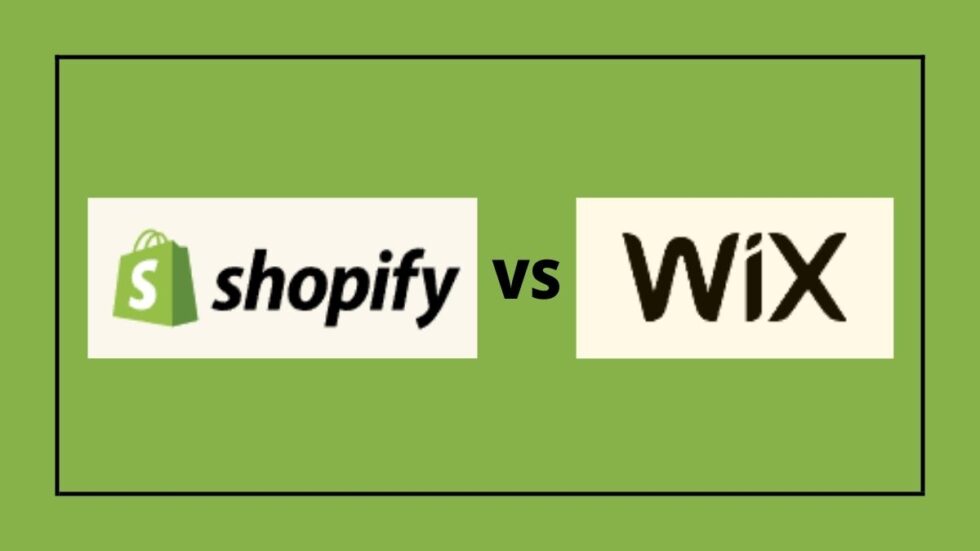 Shopify VS Wix Comparision of ecommerce website builders