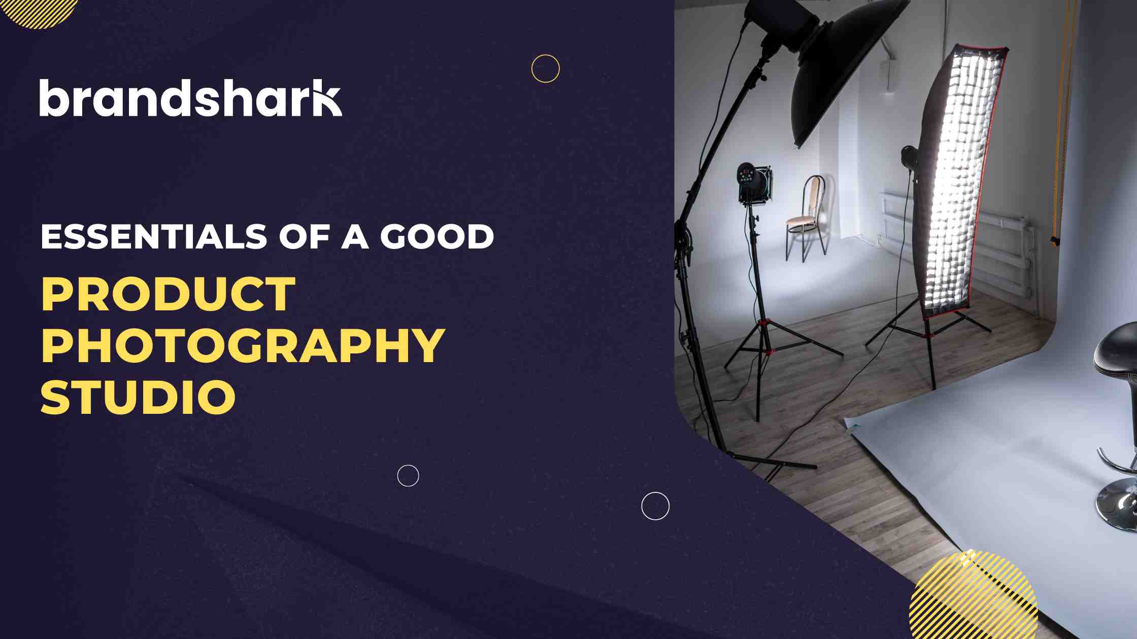 Essentials of a good product photography studio