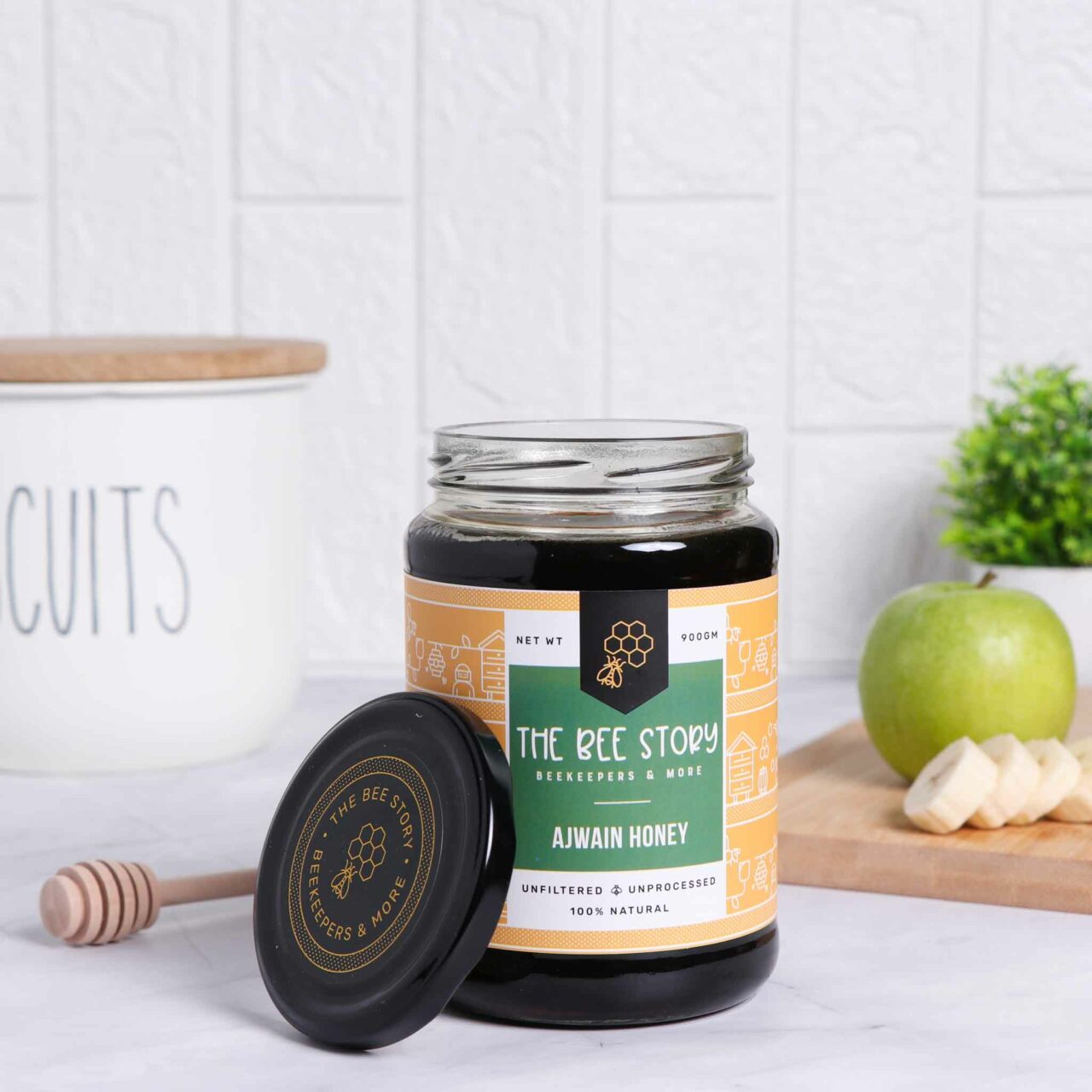 Creative Honey Product Photography for The Bee Story