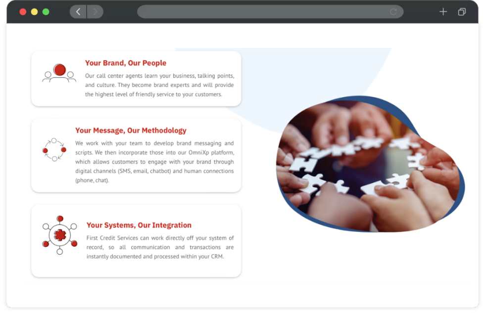 First credit services: Website, Branding and digital marketing - Brandshark