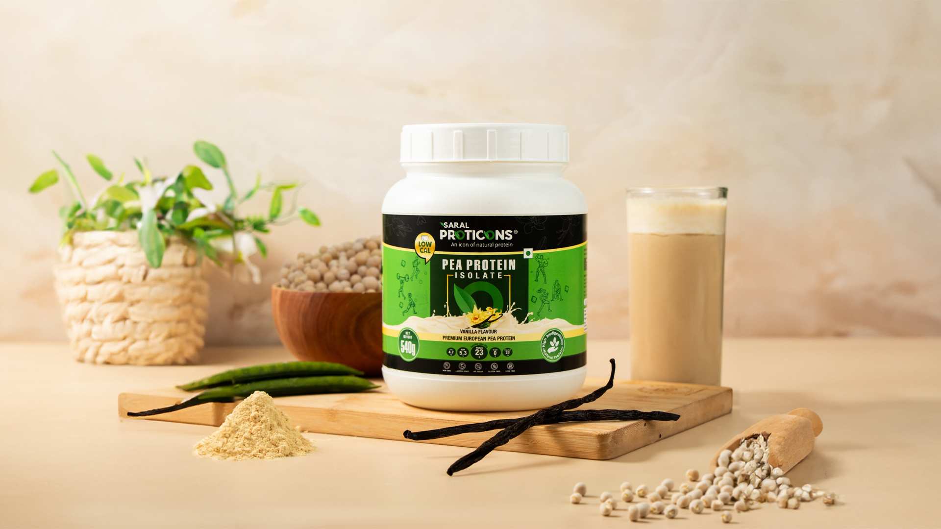 Plant Based Protein Product Photography